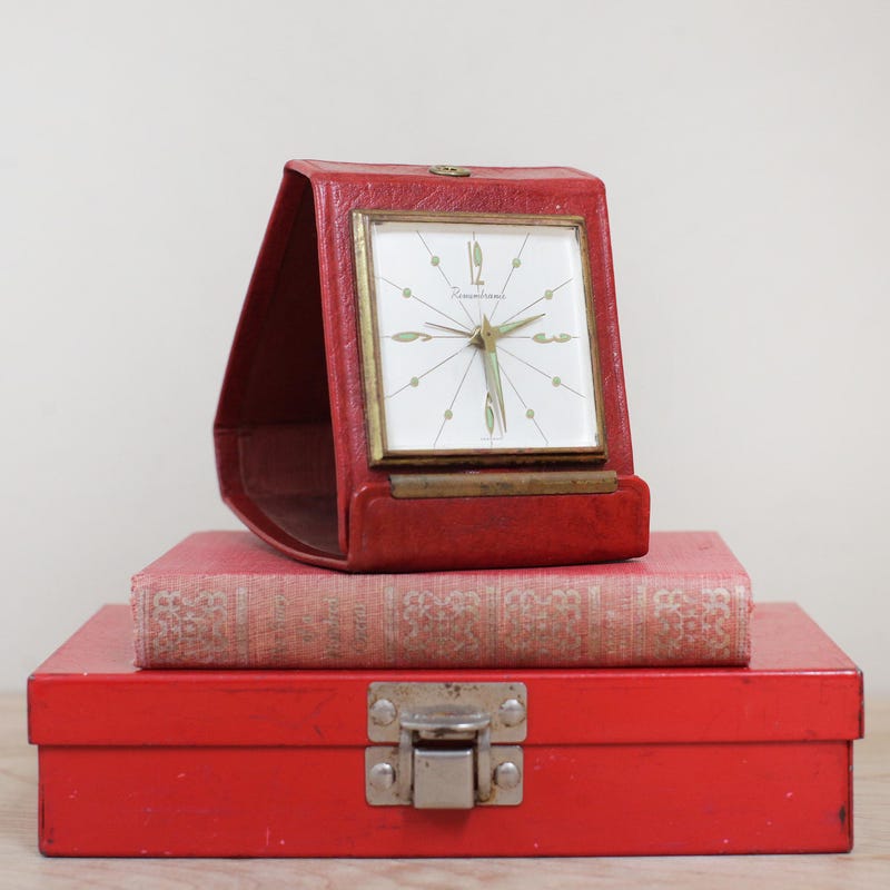 Travel Alarm Clock - Etsy