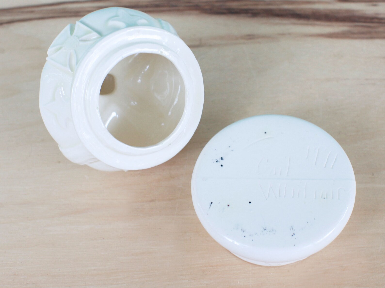 Royal Crown Shaped Ceramic Trinket Box/ Handcrafted White | Etsy