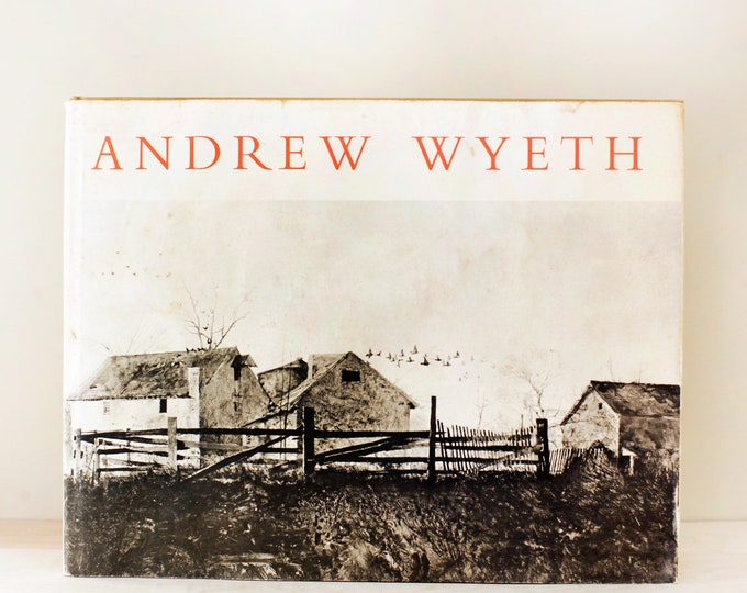 Andrew Wyeth Dry Brush and Pencil Drawings / 1963 First Edition W Dust ...