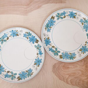 Set of 2 Mikasa Maggi Luncheon Plate Sets W Cups by Jonas Roberts 3149 ...