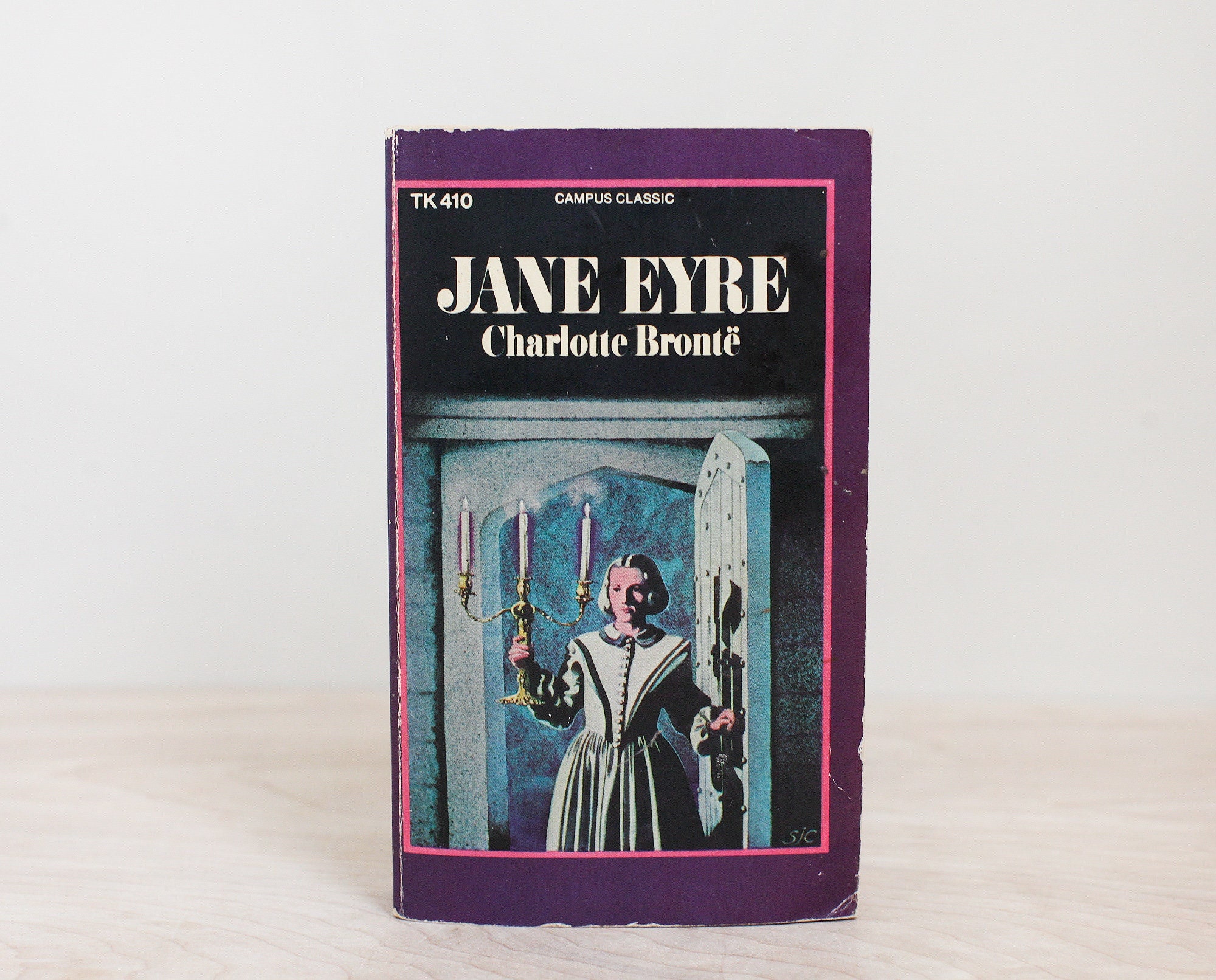 Jane Eyre Vintage Book Cover