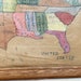 Hand Drawn & Colored US Map Dated 1925/ Wonderful Primitive - Etsy