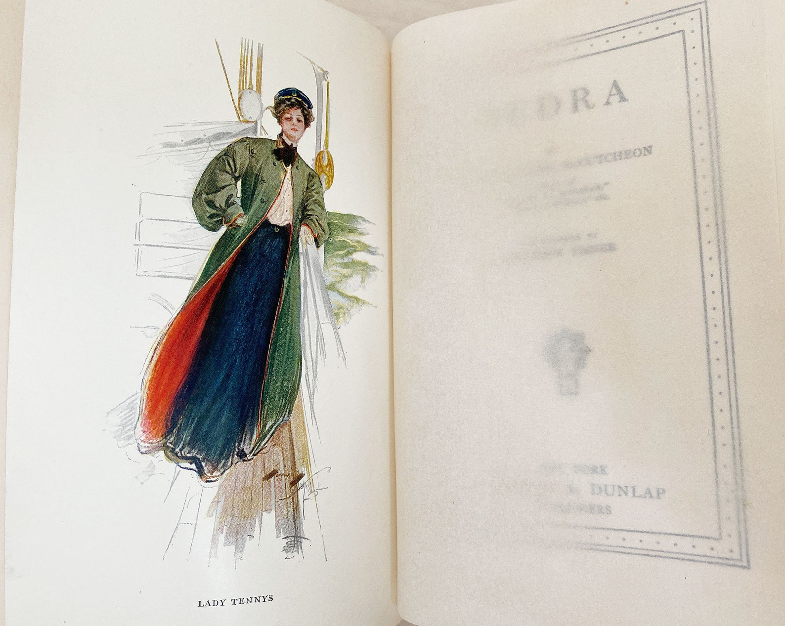 Nedra by George Barr Mccutcheon/ Beautiful Antique Edwardian 1905 ...