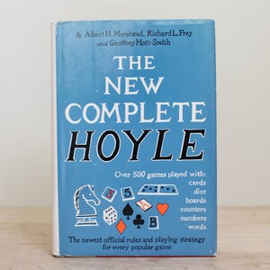 Two 1960s Hardcover Hoyle Books/ Your Choice of the New Complete Hoyle ...