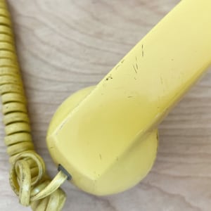 Yellow Western Electric Rotary Dial Telephone/ Classic Vintage Dial up ...