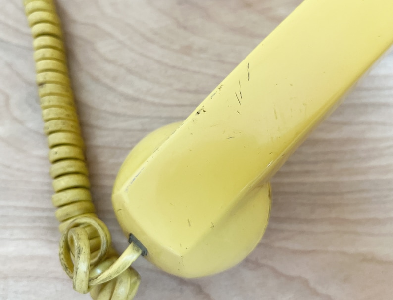 Yellow Western Electric Rotary Dial Telephone/ Classic Vintage - Etsy