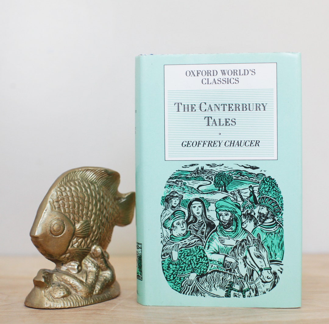The Canterbury Tales by Geoffrey Chaucer/ 1985 Oxford Pocket Classics ...