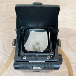 Ansco Rediflex I Twin Lens Reflex Camera/ 1940s Fixed Focus TLR 620 ...