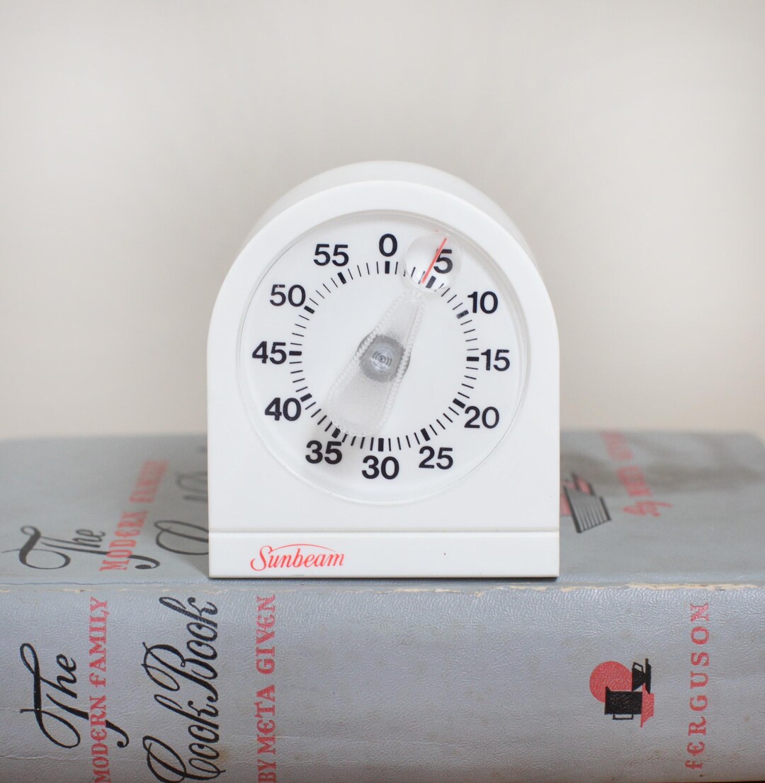 Vintage Sunbeam Kitchen Timer/ Nice Working 80s Era Style Egg Timer ...