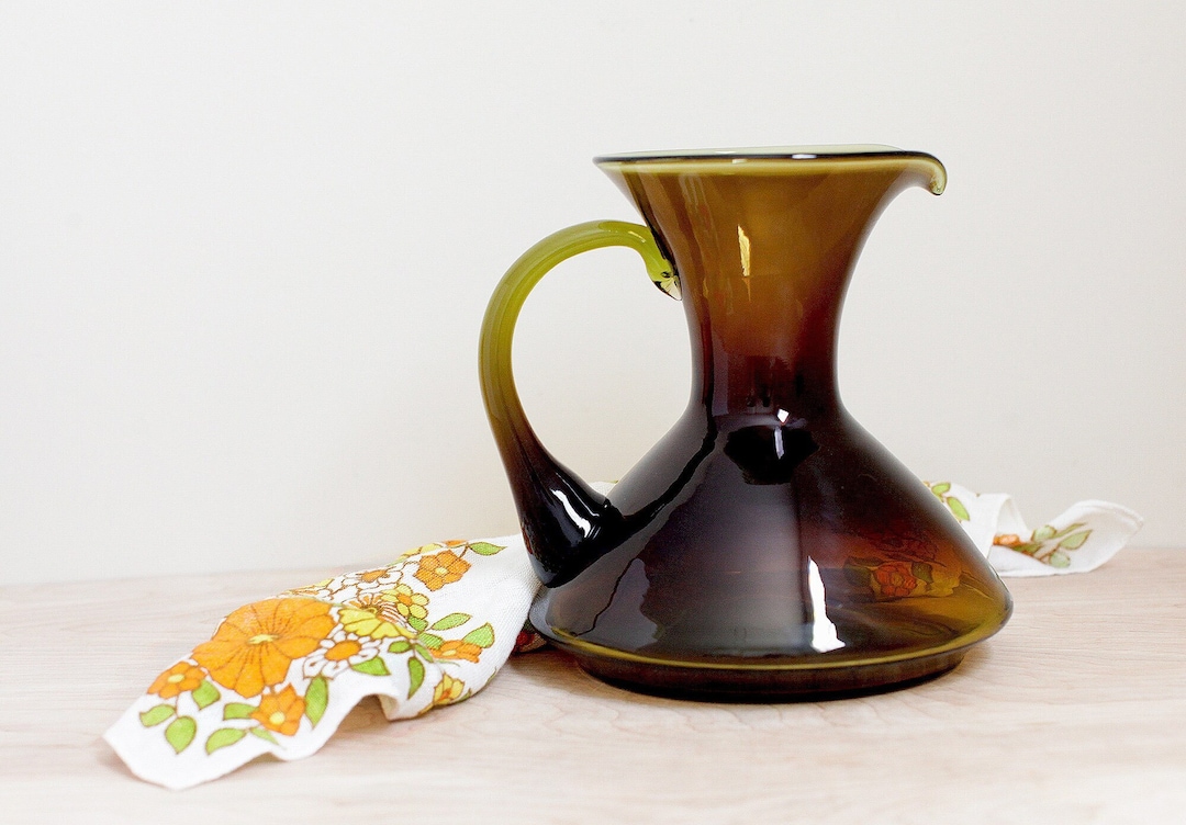 Wayne Husted Kingstown Pitcher in Burnt Honey for Indiana Handcraft ...