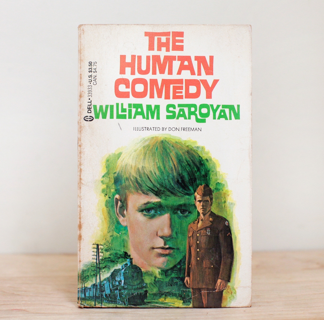 The Human Comedy by William Saroyan/ Illustrated by Don Freeman HTF 60s Dell Edition W Great ...