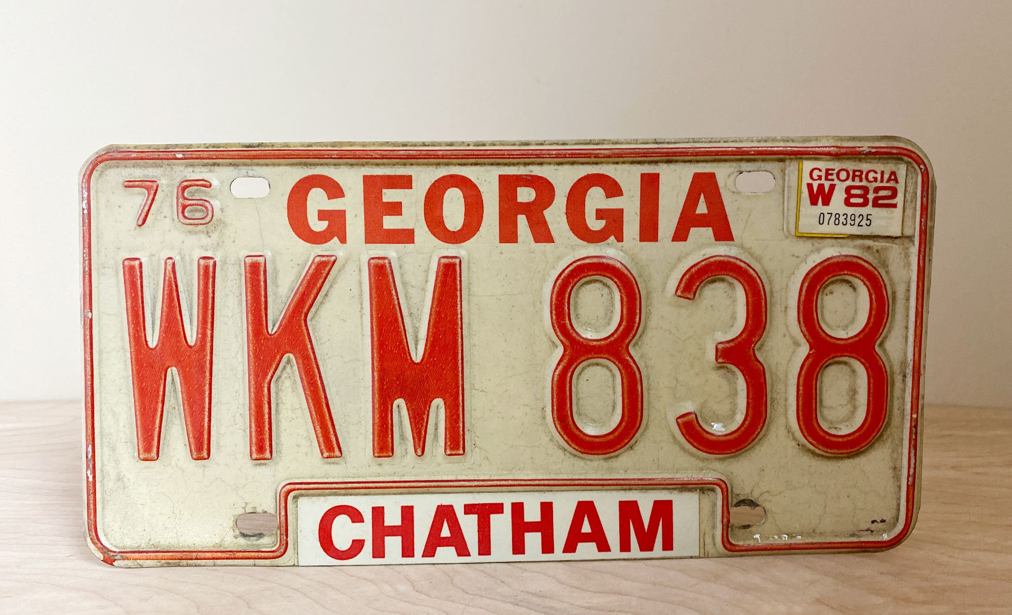 Vintage South Carolina & Georgia License Plates/Choose Your | Etsy