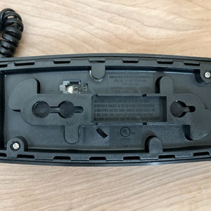 Black AT&T 80s Push Button Princess Phone/ Nice Analog Wall | Etsy