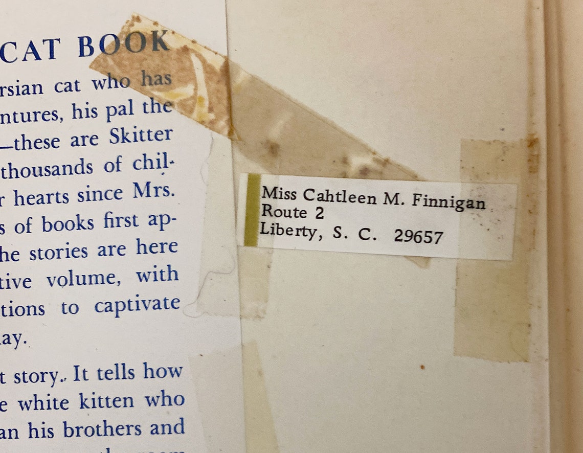 The Skitter Cat Book by Eleanor Youmans and Illustrated by J.J. Taber ...