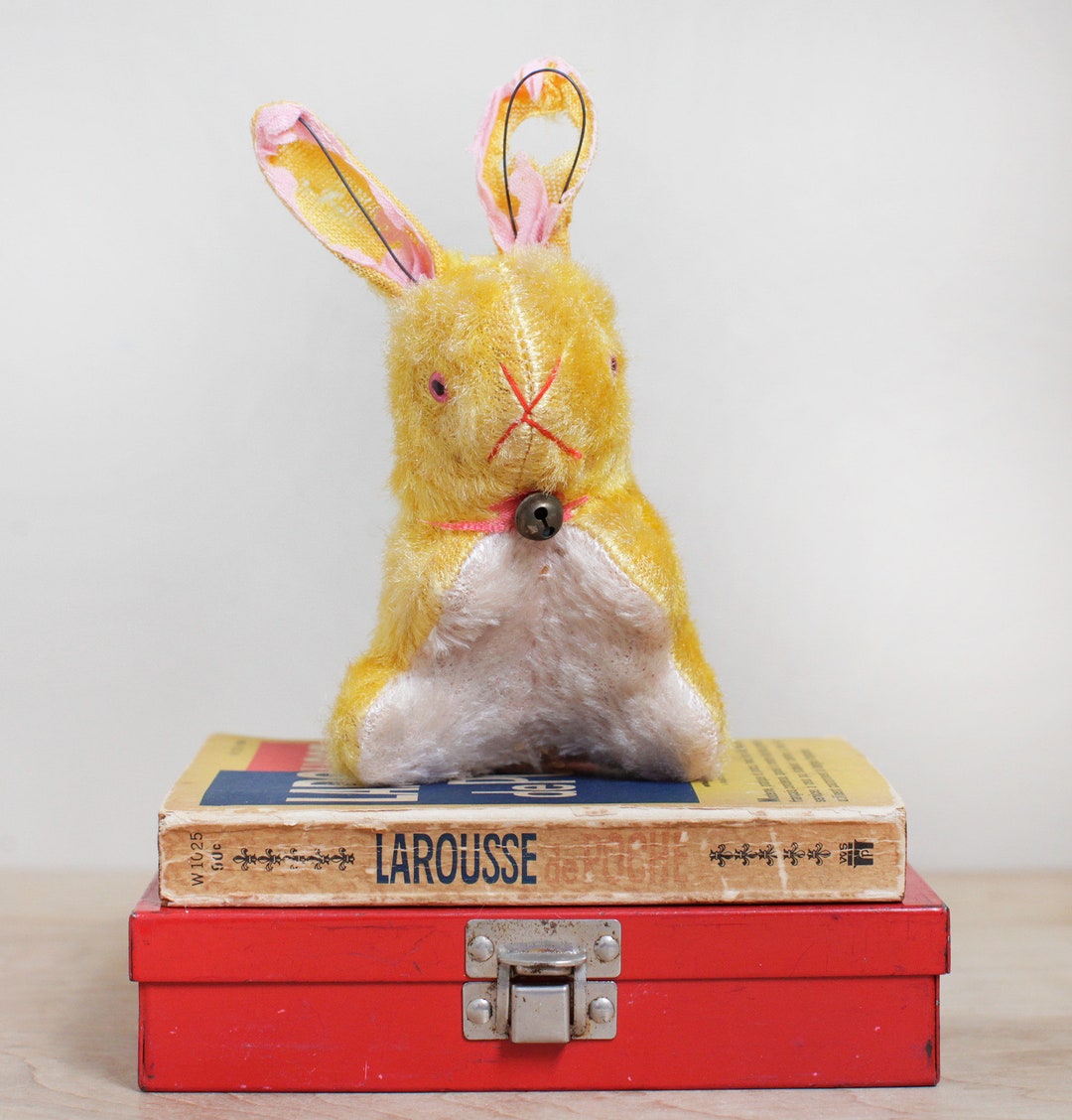 Antique Woolworths Six Penny Rabbit W Bell/ Kitschy Cute Early 20th ...