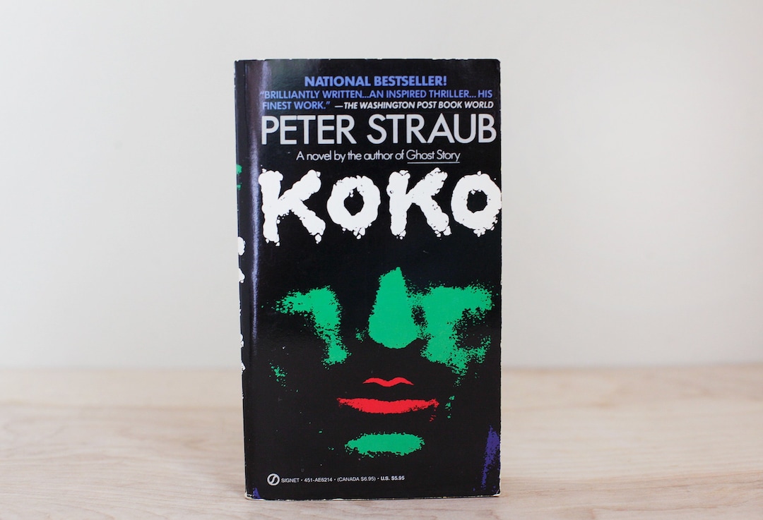 Koko by Peter Straub/ Classic Horror Book/ 1989 Paperback Edition ...