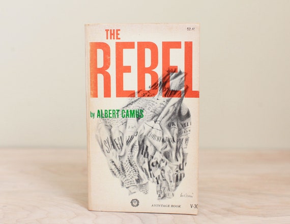 The Rebel by Albert Camus/ 1956 Vintage Paperback Edition/ Leo | Etsy