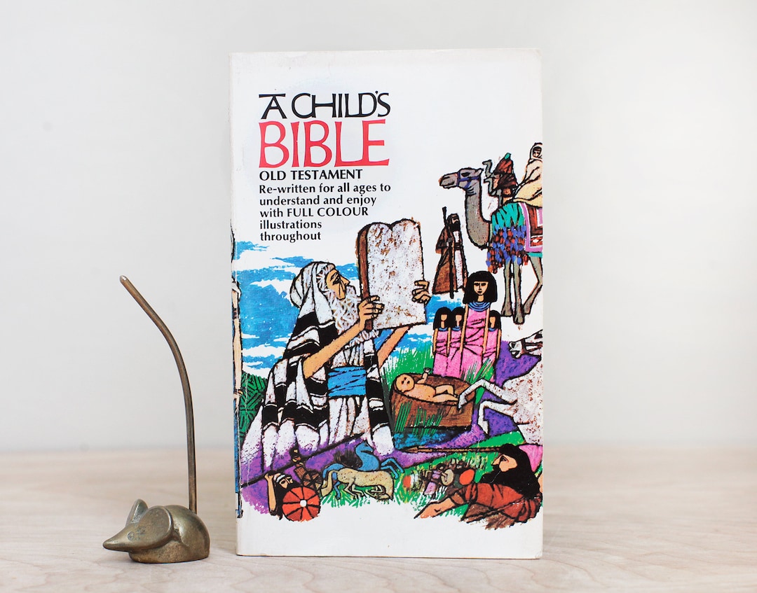 A Child's Bible Rewritten for Children by Ann Edwards/ MCM Color ...