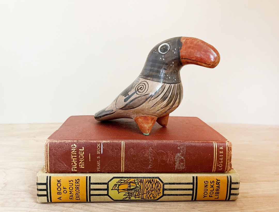 Tonala Toucan Bird by Simeon Galvan Made in Mexico/ Signed - Etsy
