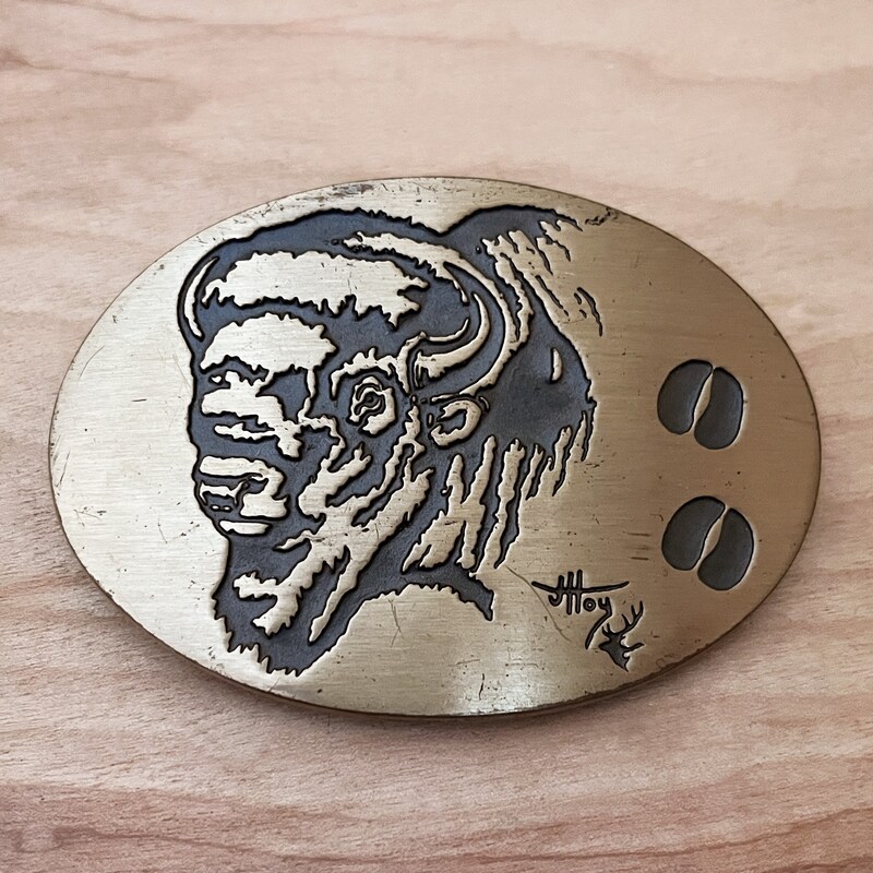 Buffalo Belt Buckle - Etsy