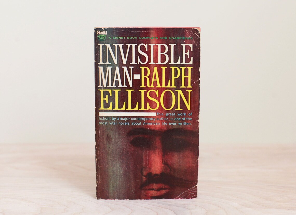Invisible Man by Ralph Ellison/ National Book Award Winner/ - Etsy
