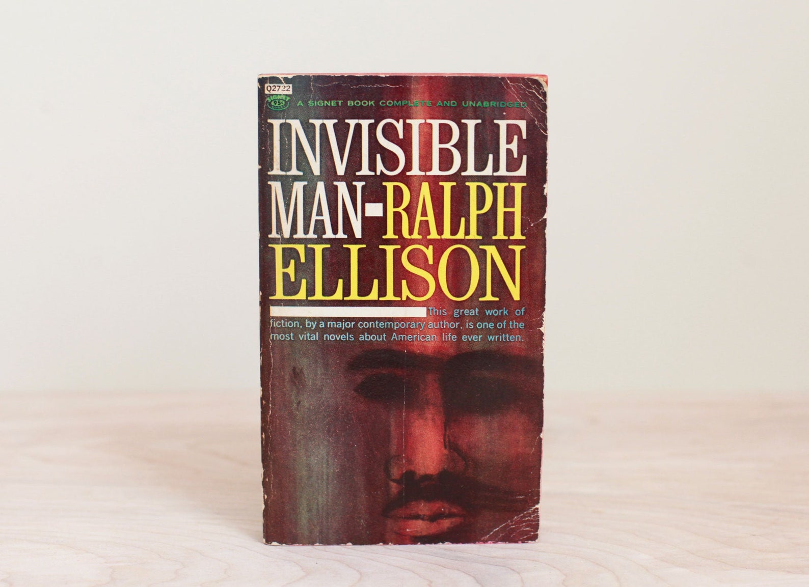 Invisible Man by Ralph Ellison/ National Book Award Winner/ - Etsy