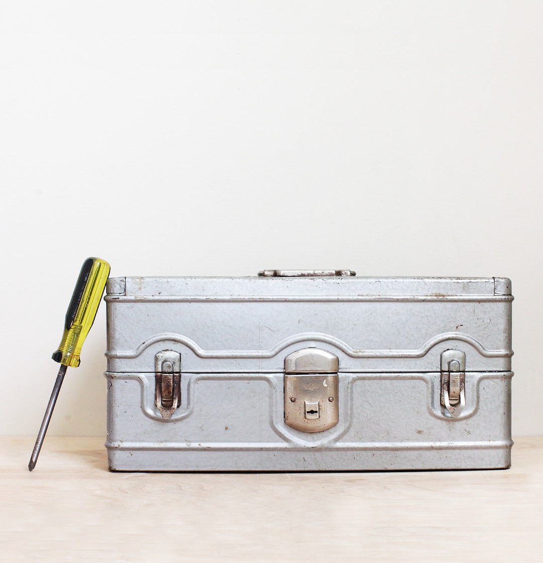 Hamilton Grey Metal Toolbox by Hamilton Metal Products Co/ MCM ...