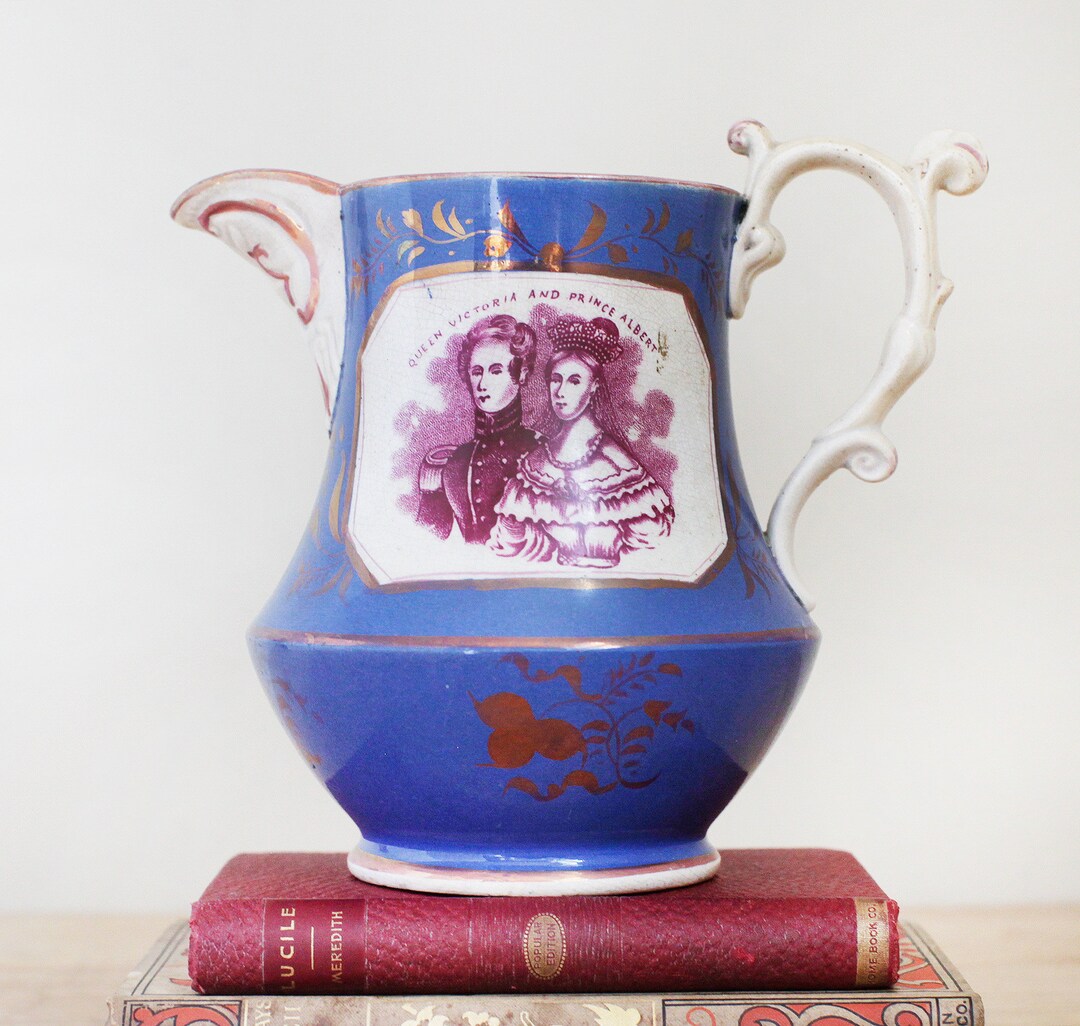Queen Victoria & Prince Albert Commemorative Wedding Jug Circa 1840 ...