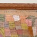 Hand Drawn & Colored US Map Dated 1925/ Wonderful Primitive - Etsy