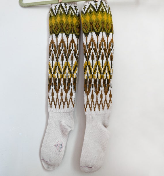 Vintage Adler Astrid Knee High Socks/ Super Cute Girl… - Gem