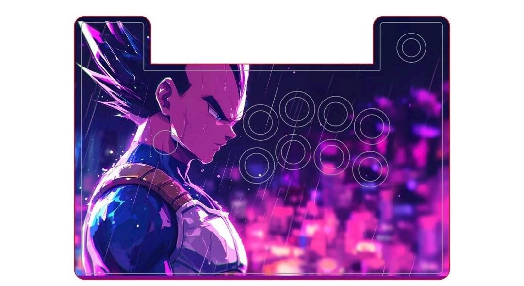 HORI ALPHA PS5 Fightstick Custom Artwork (only) VEGETA - Etsy