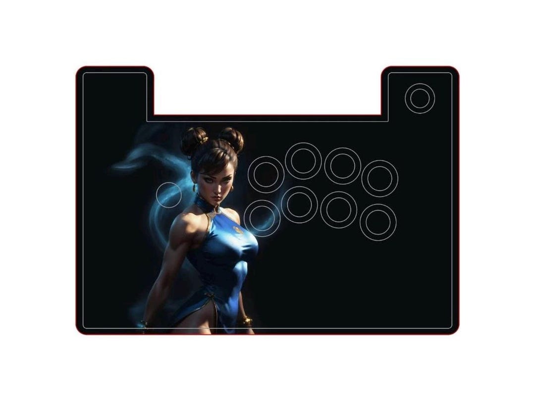 HORI Alpha PS5 Fightstick Custom Artwork (only) CHUN-LI - Etsy