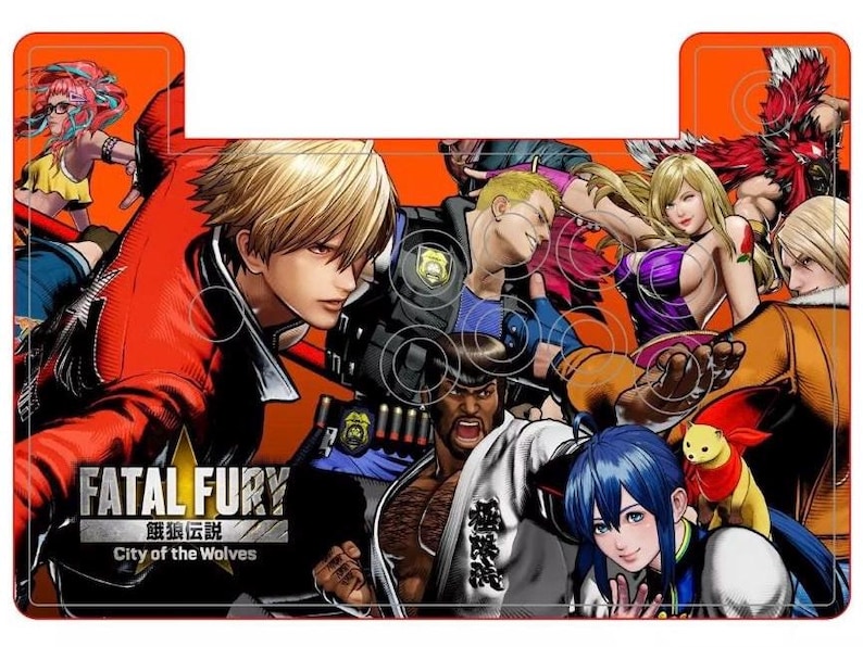 HORI Alpha PS5 Fightstick Custom Artwork (only) FATAL FURY - Etsy Australia