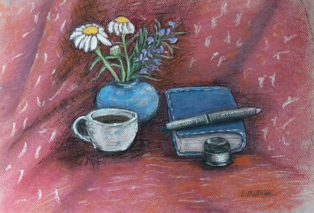 A Moment to Reflect Still Life, Original Still Life Painting, Realism ...