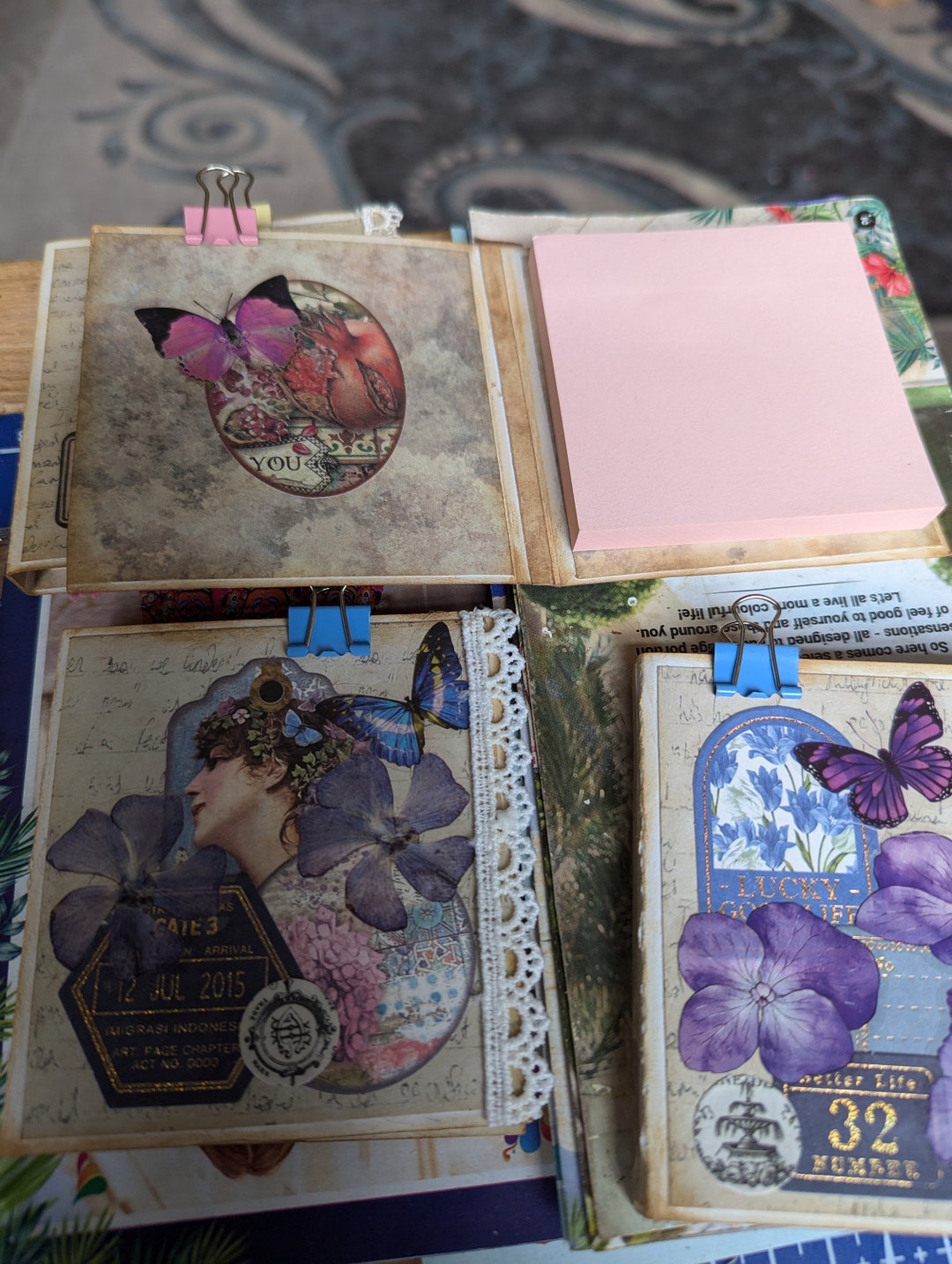 Refillable Post-it Note Holders - Etsy