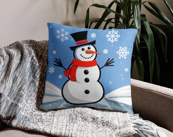 Handmade Snow Pillow - Etsy