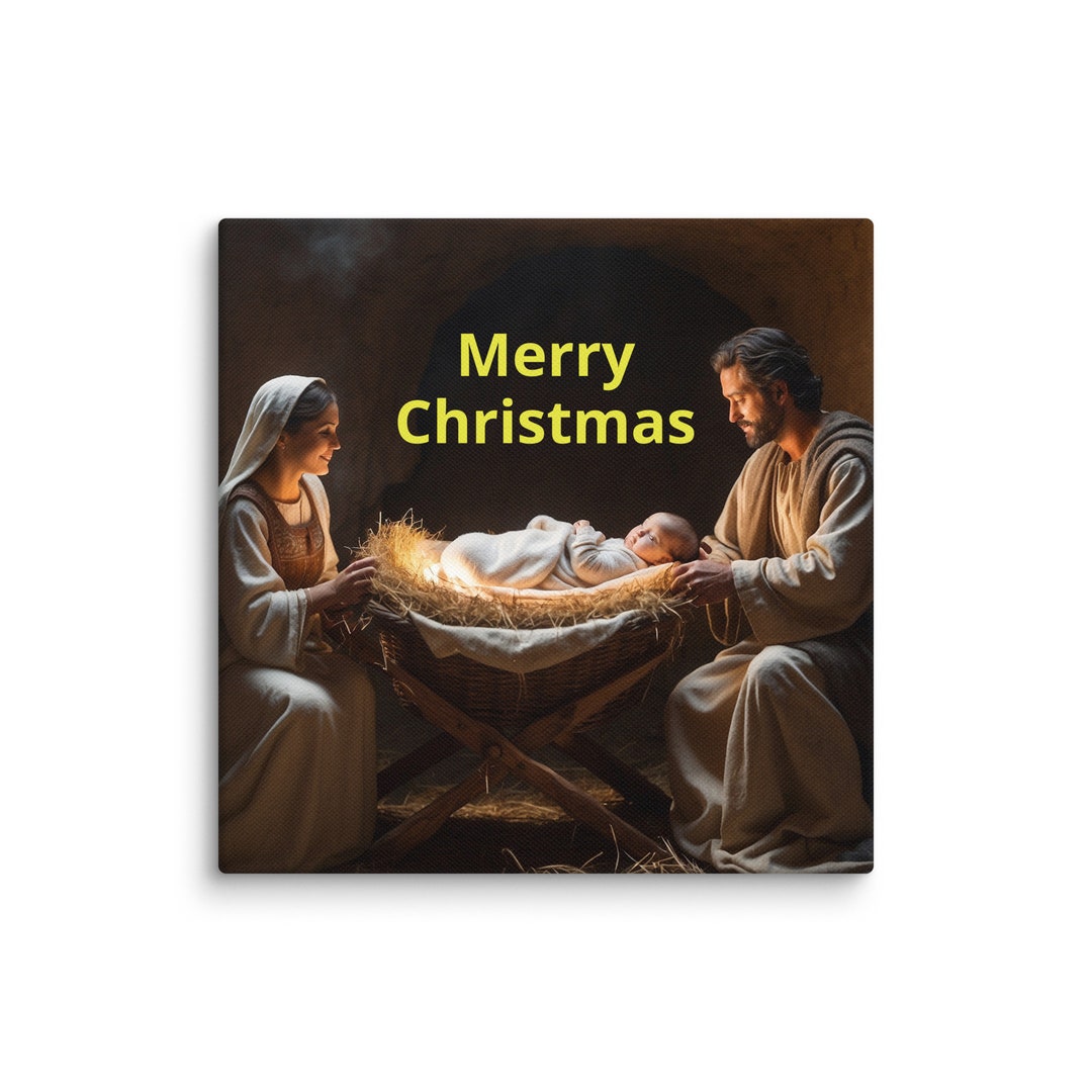 Merry Christmas Joseph, Mary, Baby Jesus Reason for the Season Chrisan ...