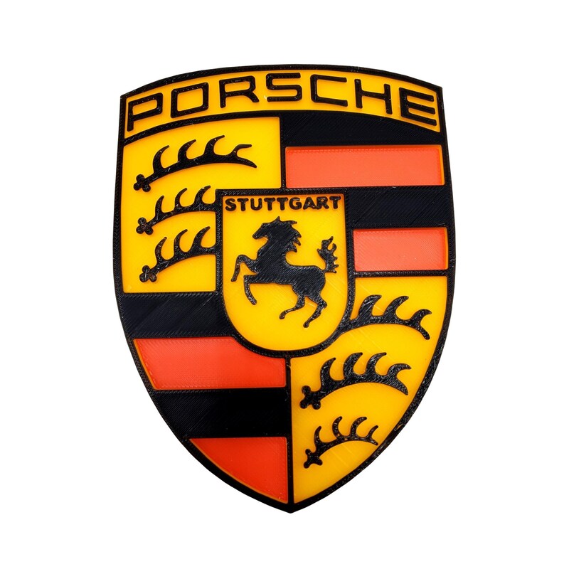 Wall Porsche Sticker - Etsy
