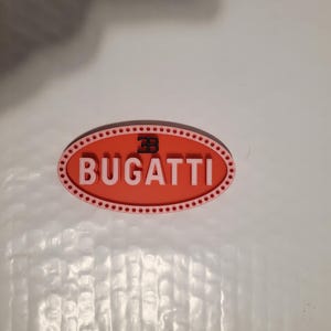 Bugatti Letters Logo - Wall Art, 3D Desk Art, Badge, Logo - Etsy