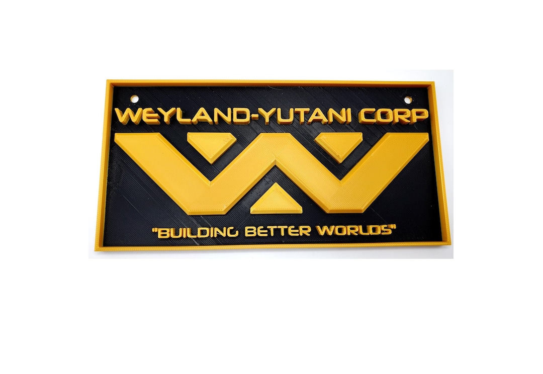 Weyland-yutani Corp Sign - Wall Art Alien - Etsy