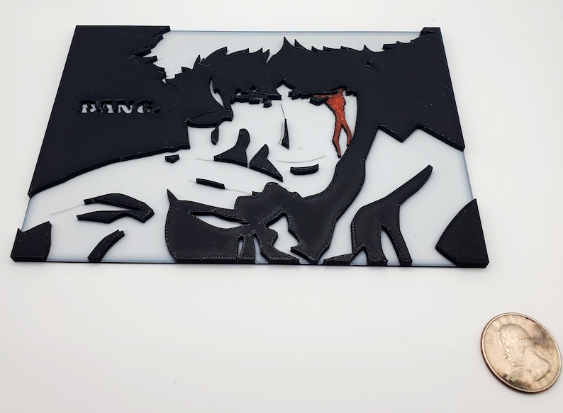 Cowboy Bebop Spike Spiegel Bang Finger Pointing - Wall Art Tile Art ...
