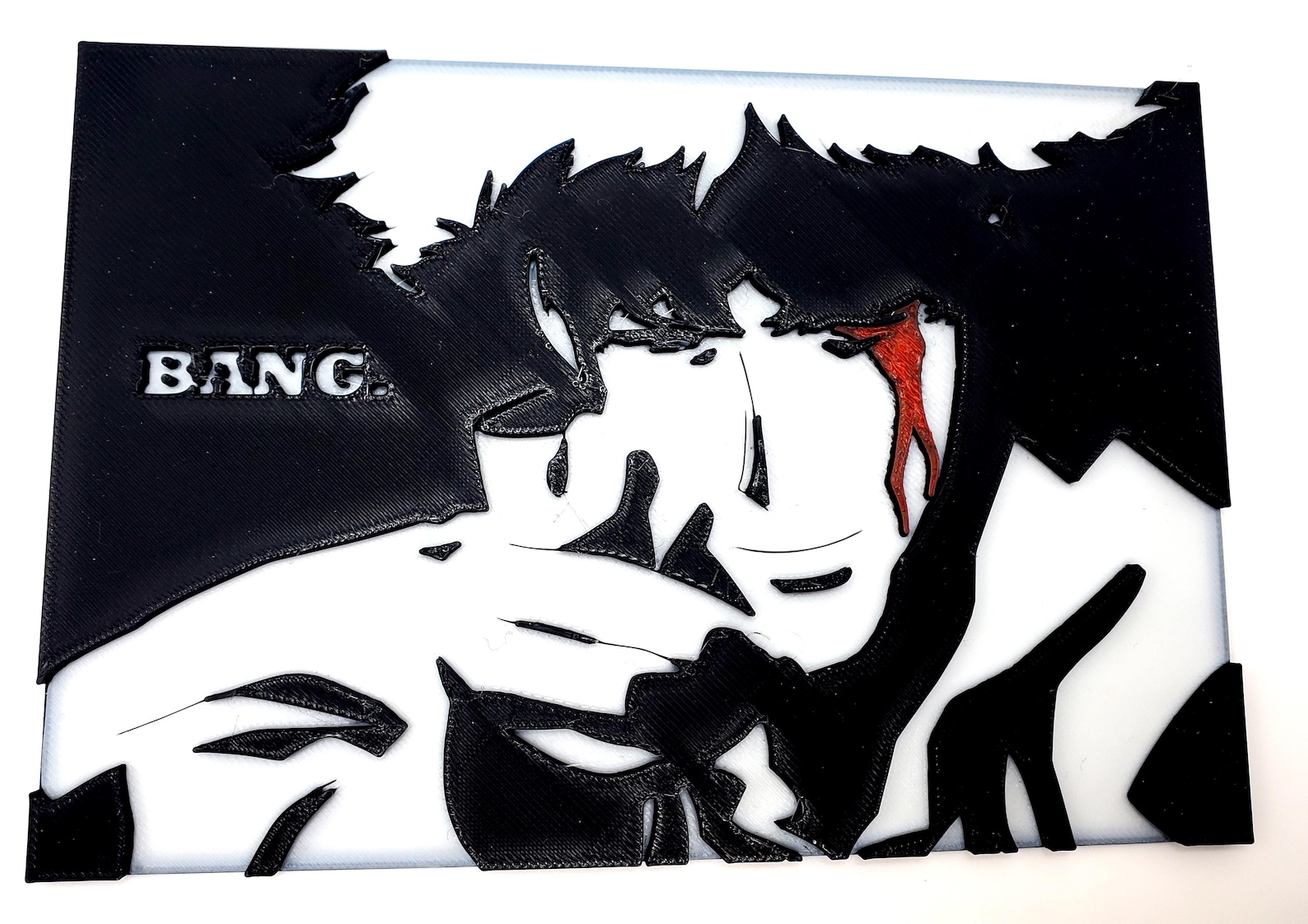 Cowboy Bebop Spike Spiegel Bang Finger Pointing - Wall Art Tile Art ...