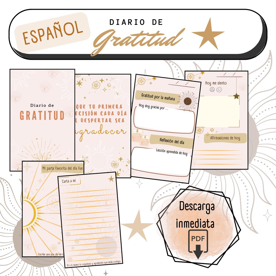Gratitude Journal Gratitude Diary Gratitude Notebook - Etsy