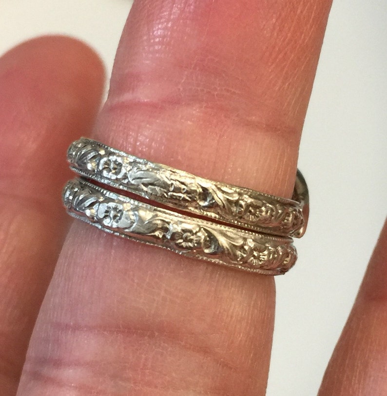 Heavenly Praying Victorian Angel Wedding Bridal Set Silver Renaissance ...