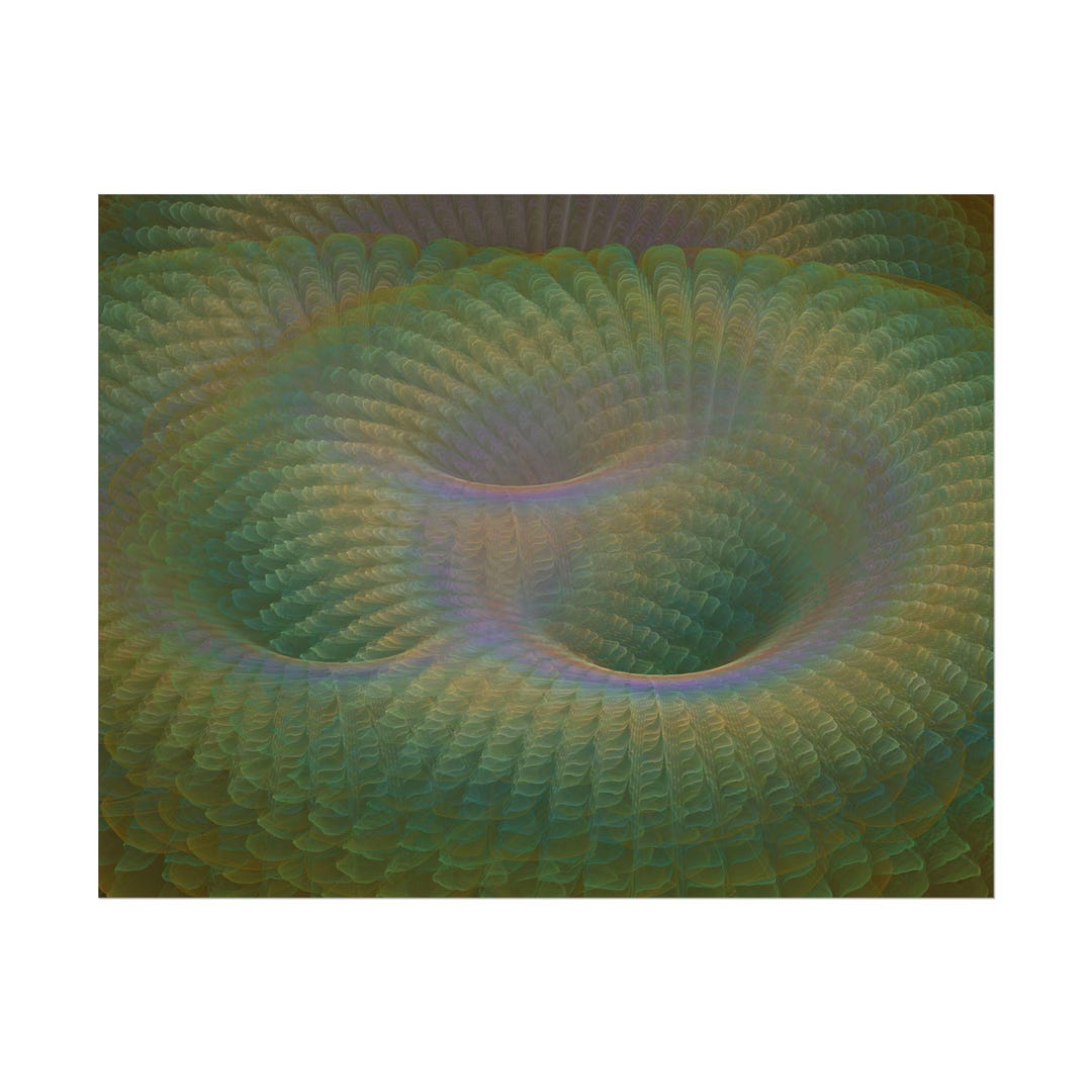 Green Snake Scales Abstract Fantasy Reptile Fractal Texture Matte ...