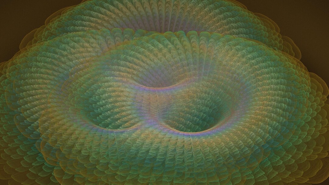 Green Snake Scales Abstract Fantasy Fractal Art Design Digital Download ...