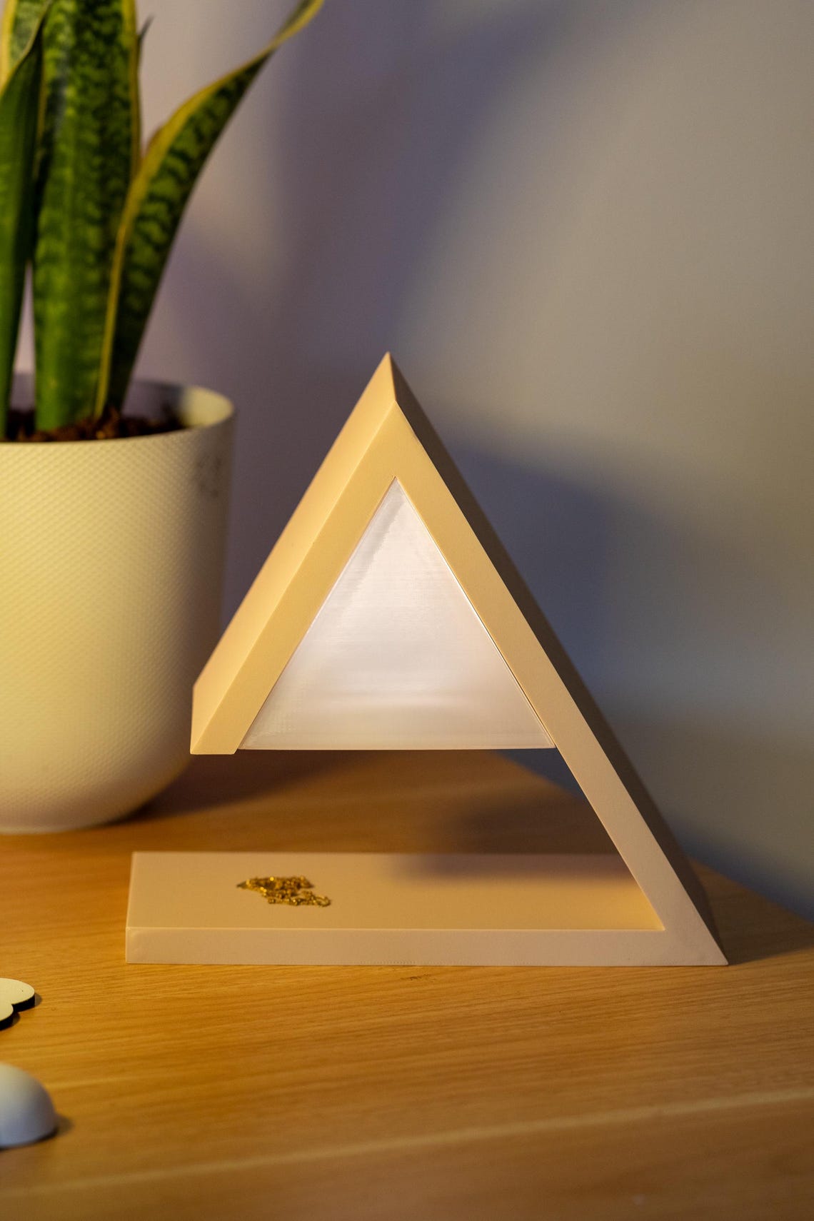 3D Printed Book Lamp: Bedside Light & Bookmark Stand - Gift for Book ...