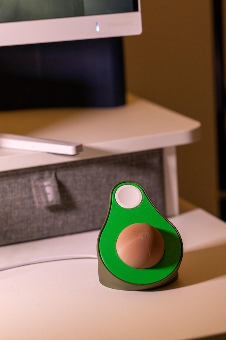 Apple Watch Stand Avocado Shaped With Secret Compartment I 3D Printed ...