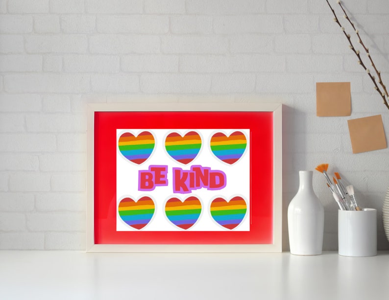Rainbow Classroom Signs Bundle - Set of 4 Rainbow Printable Digital ...