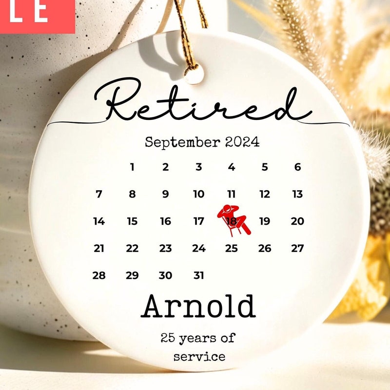 Retiree Calendar - Etsy